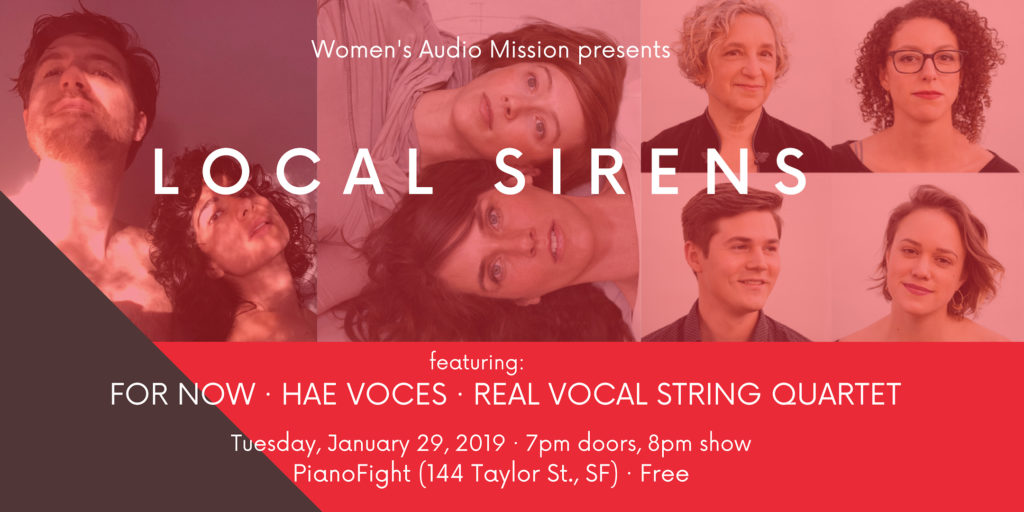 Local Sirens: Women in Music Series featuring Real Vocal String Quartet ...